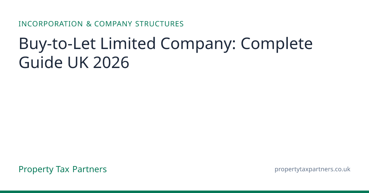 Buy-to-Let Limited Company UK: Tax, SDLT, S162 Relief, ATED | Property ...